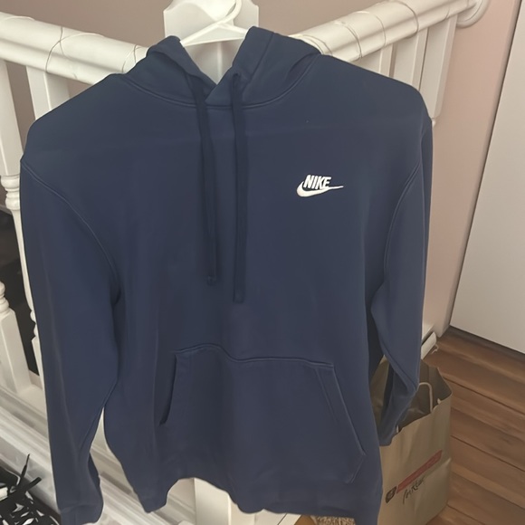 Nike | Sweaters | Navy Blue Nike Hoodie | Poshmark
